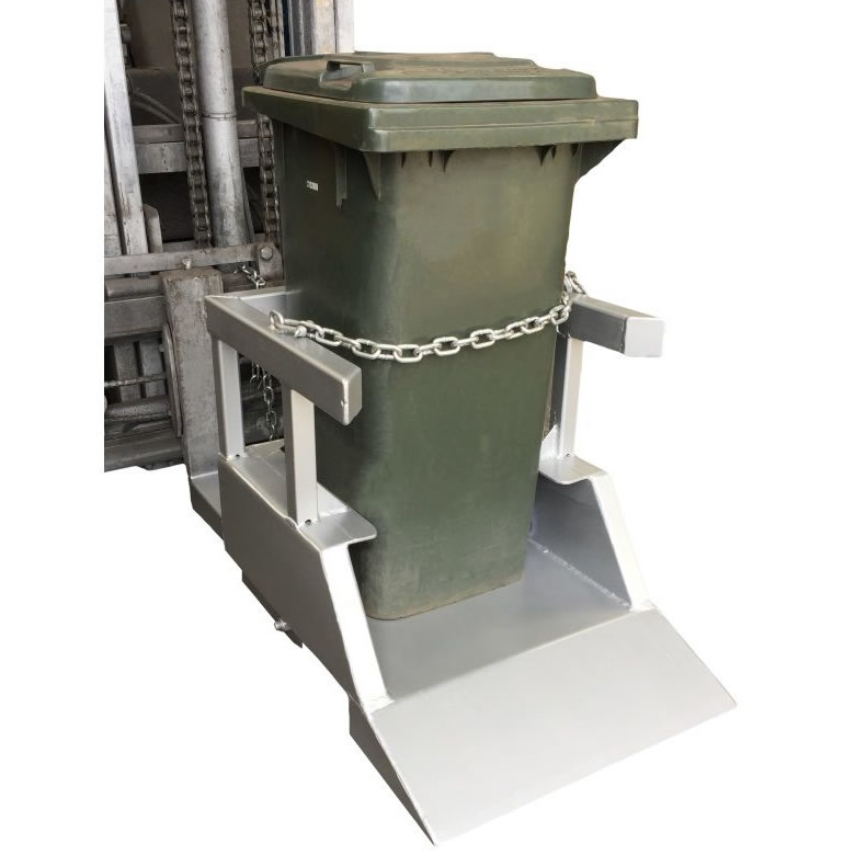 Forklift Wheelie Bin Tipper x 1 bin In Stock Melbourne | Forklift ...