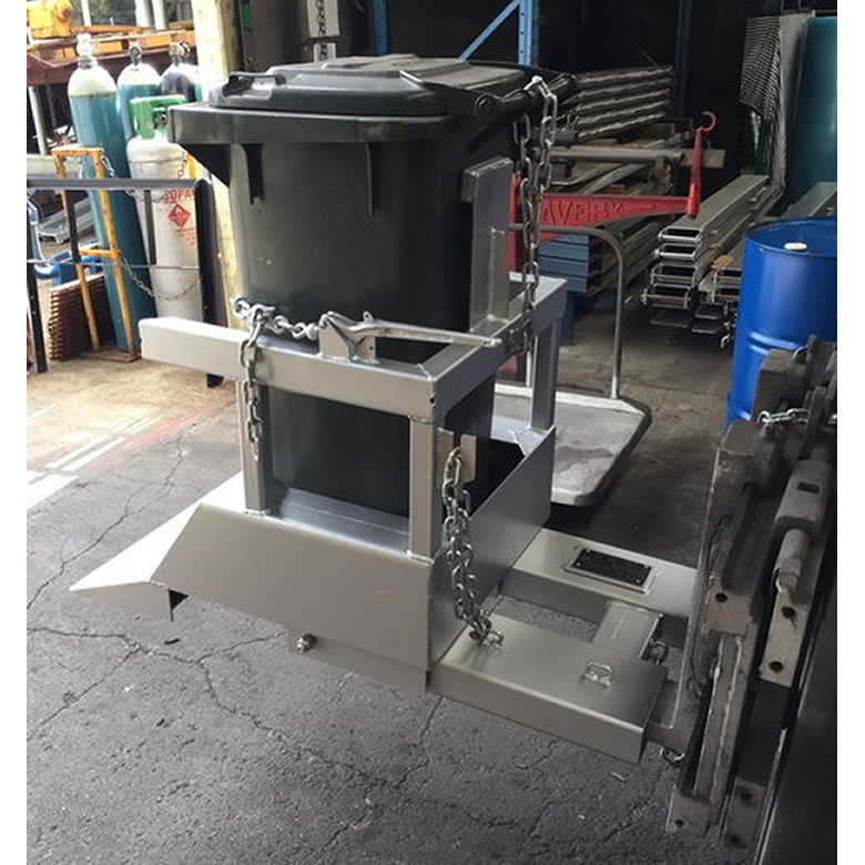 Forklift Wheelie Bin Tipper x 1 bin In Stock Melbourne | Forklift ...