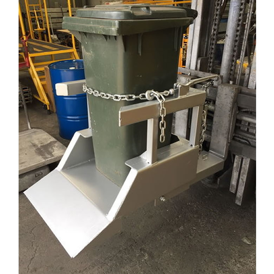 Forklift Wheelie Bin Tipper x 1 bin In Stock Melbourne | Forklift ...